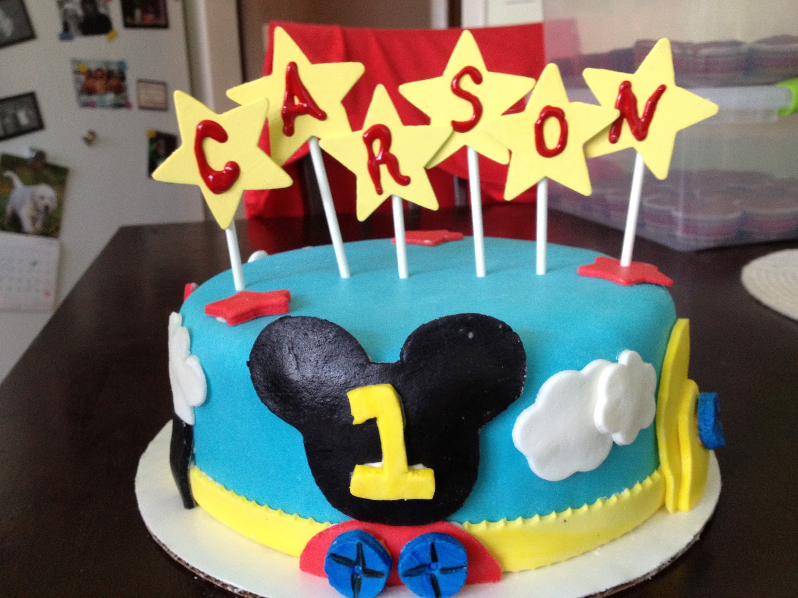 Annibell's Cakes: Happy First Birthday Carson!